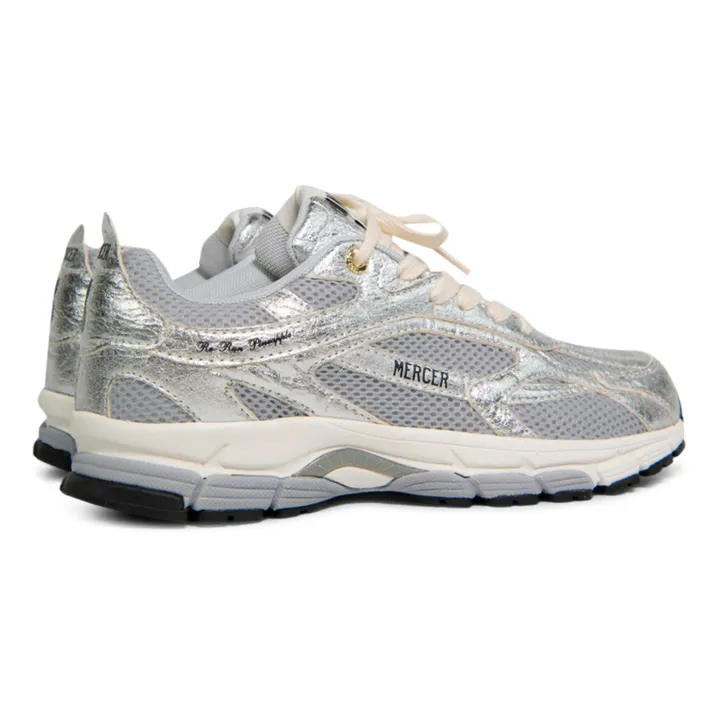 Mercer - The Re-Run Pineapple Sneakers - Silver | Smallable