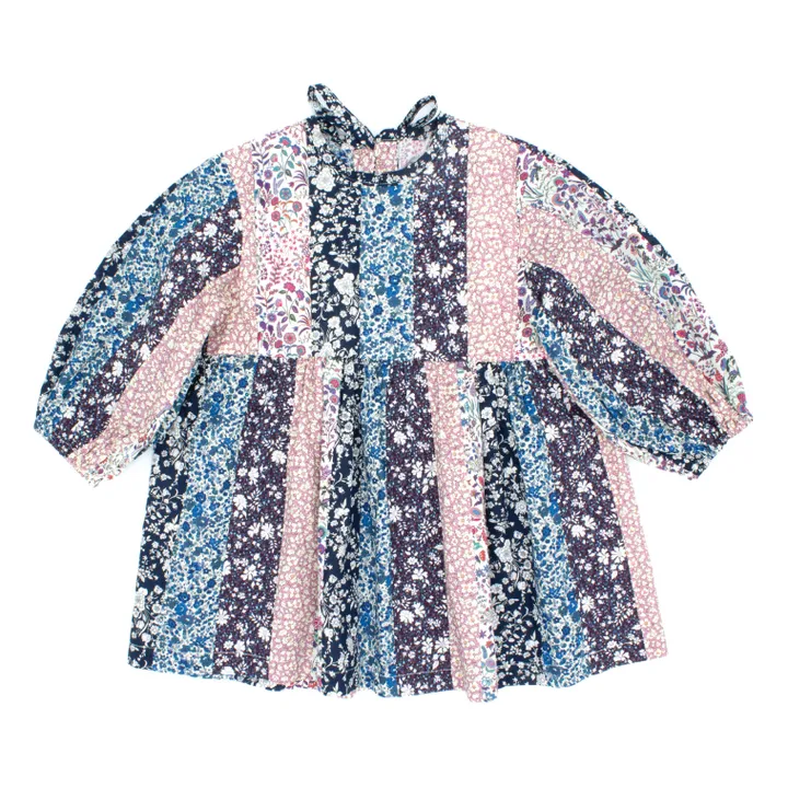 Esther - Sarah Patchwork Dress - Blue | Smallable