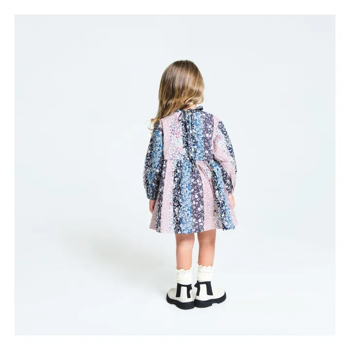 Esther - Sarah Patchwork Dress - Blue | Smallable