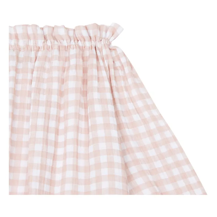 Risu Risu - Robe de Nuit Gaze de Coton Bio Sissi - Rose pâle | Smallable