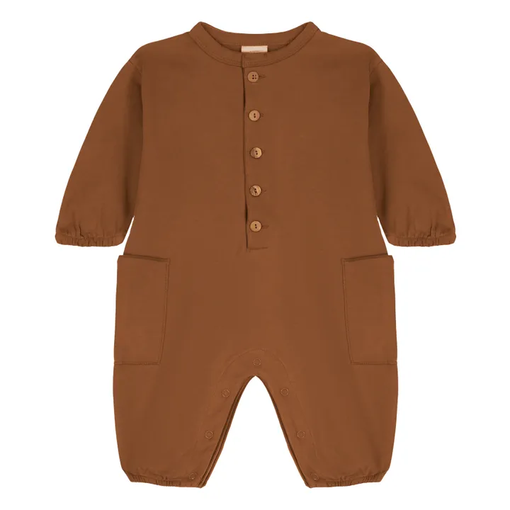 Studio Bohème - Combinaison Molleton Coton Bio Big Papi - Caramel ...