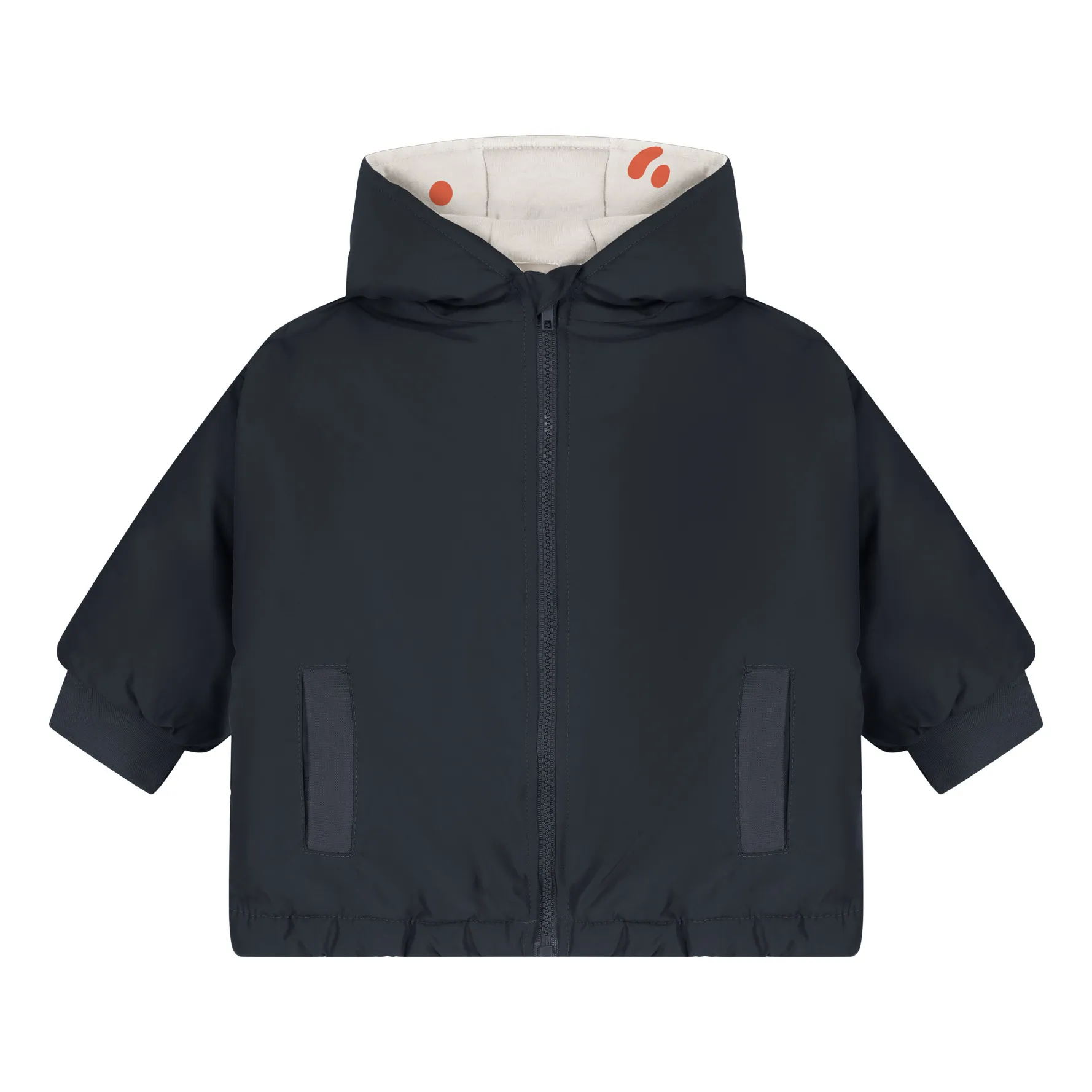 Studio Bohème - Frio Rain Cotton and Recycled Parka - Midnight blue ...