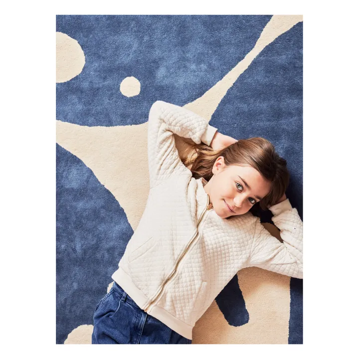 Bleuu-studio - Elephant Rug - Navy blue | Smallable