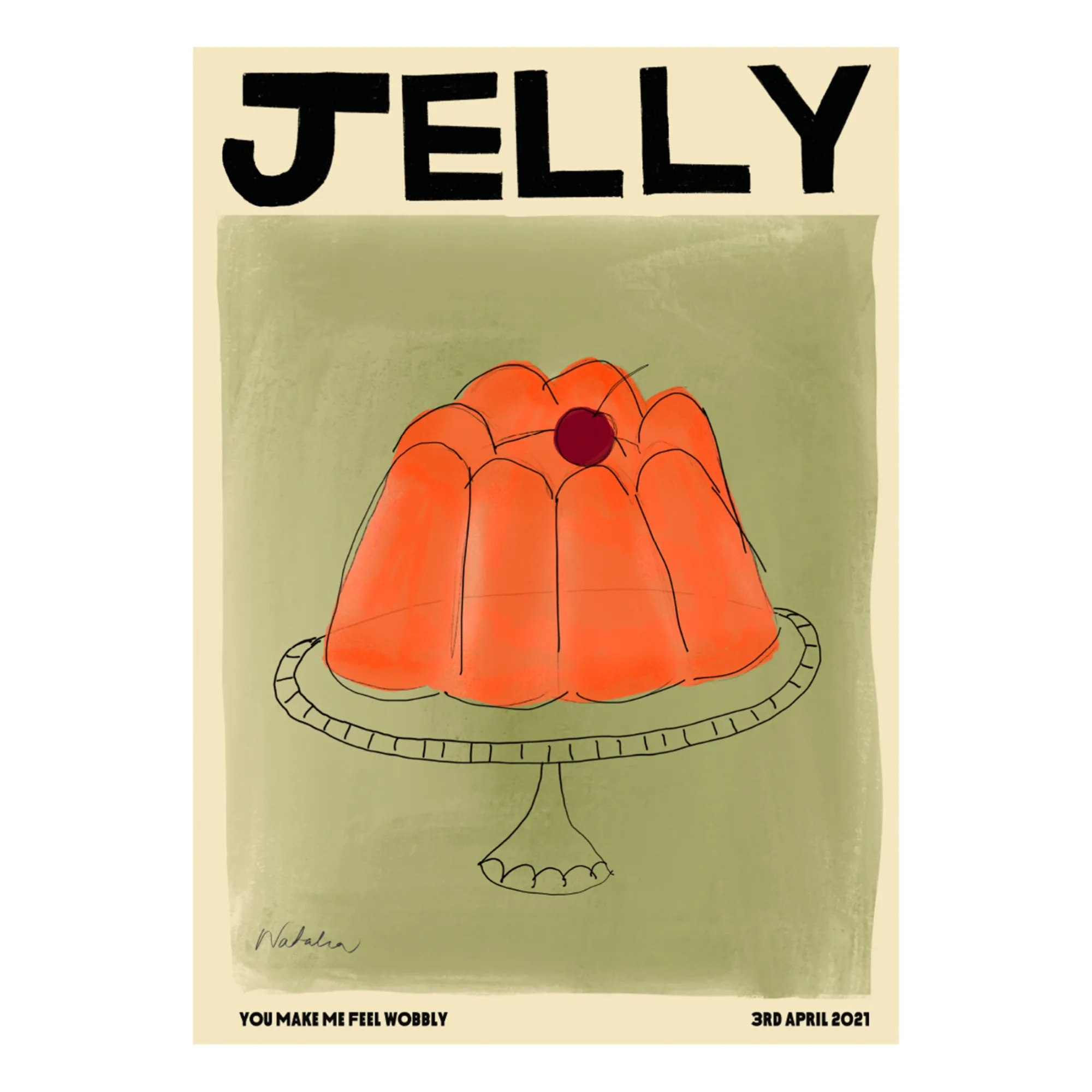 Natalia Bagniewska - Jelly poster | Smallable