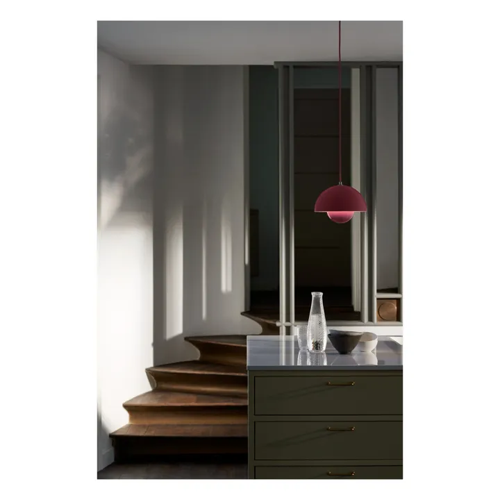 & Tradition - Flowerpot VP1 suspension lamp, Verner Panton, 1968 - Pink ...