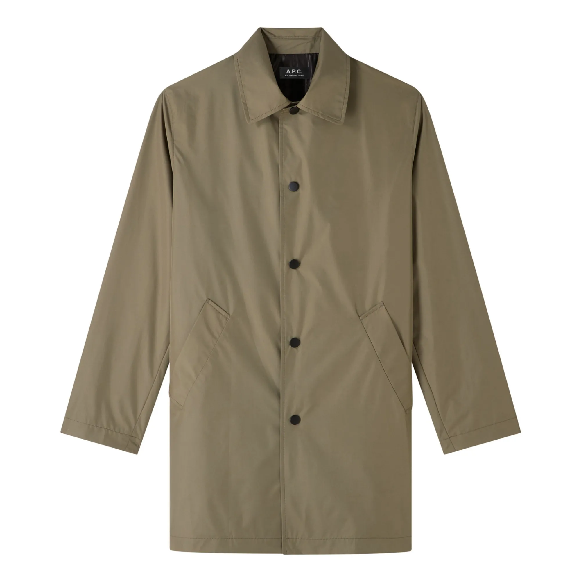 A.P.C. - Mac Victor coat - Light khaki | Smallable