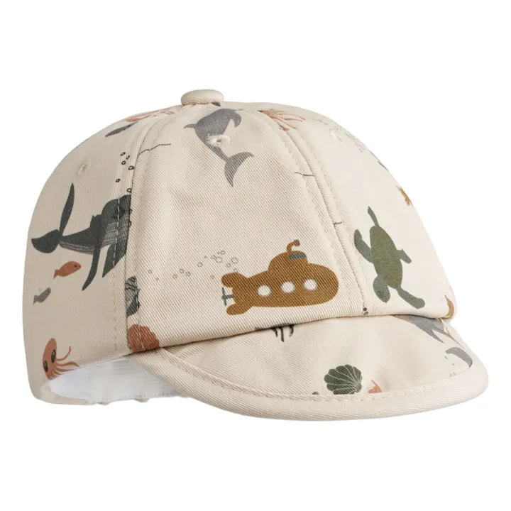 Liewood - Tone Organic Cotton Cap - Ecru | Smallable