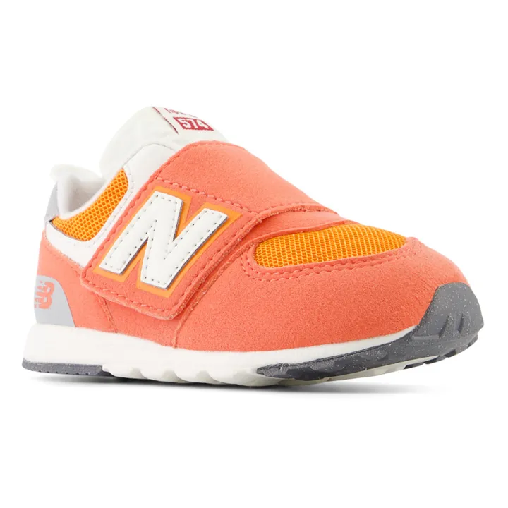 New Balance - Scratch Sneakers Total Opening 574 - Orange | Smallable