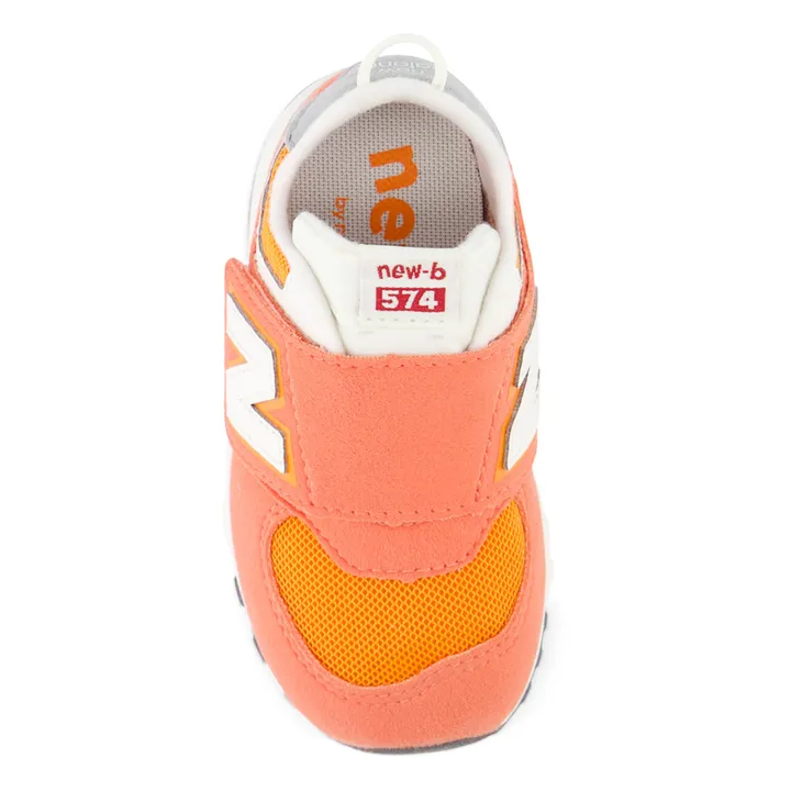 New Balance - Scratch Sneakers Total Opening 574 - Orange | Smallable