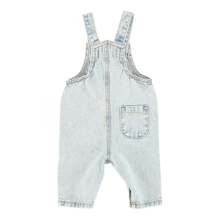 Piupiuchick - Baby Denim Overalls - Light Blue | Smallable