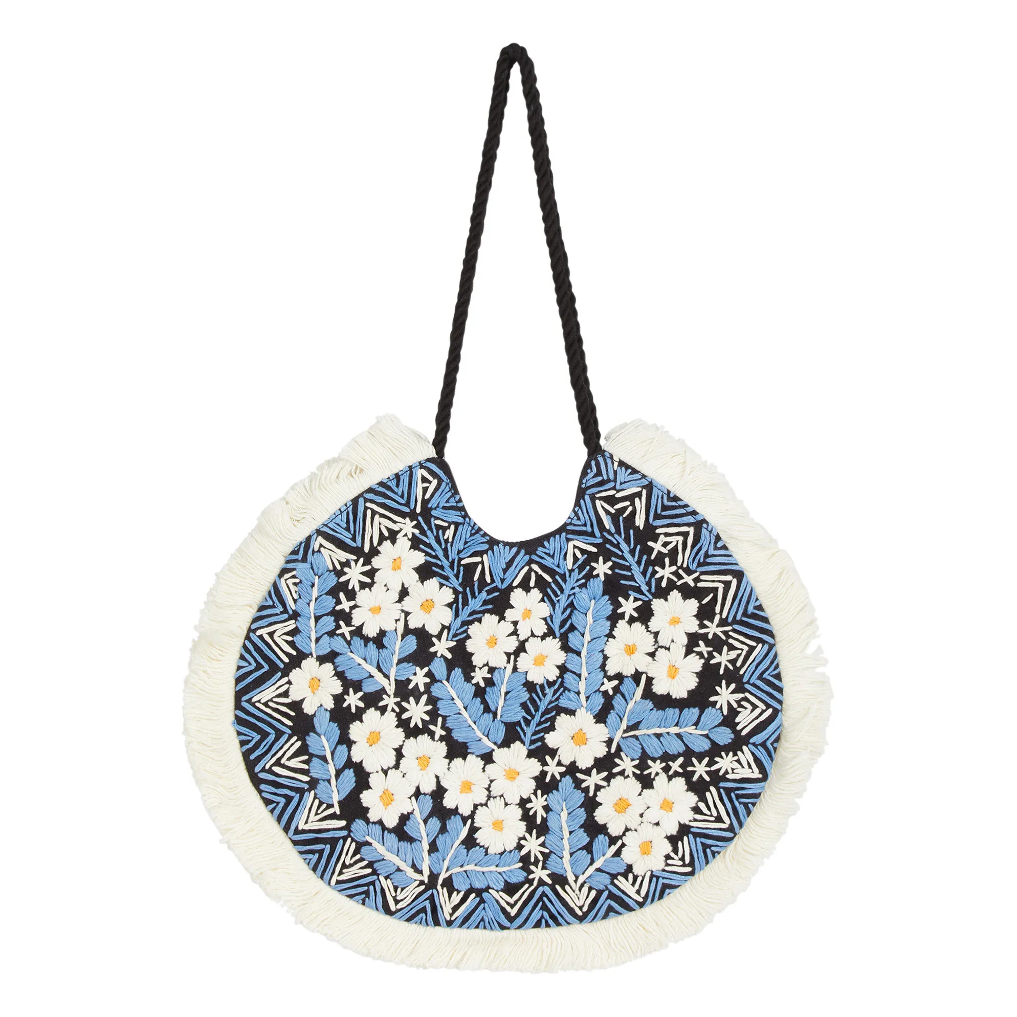 Antik Batik - Lisa Small Shopping Bag - Black | Smallable