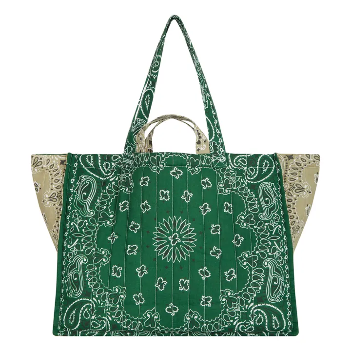 Call it by your name - Hope & Dream Maxi Tote Bag x Smallable - Green ...