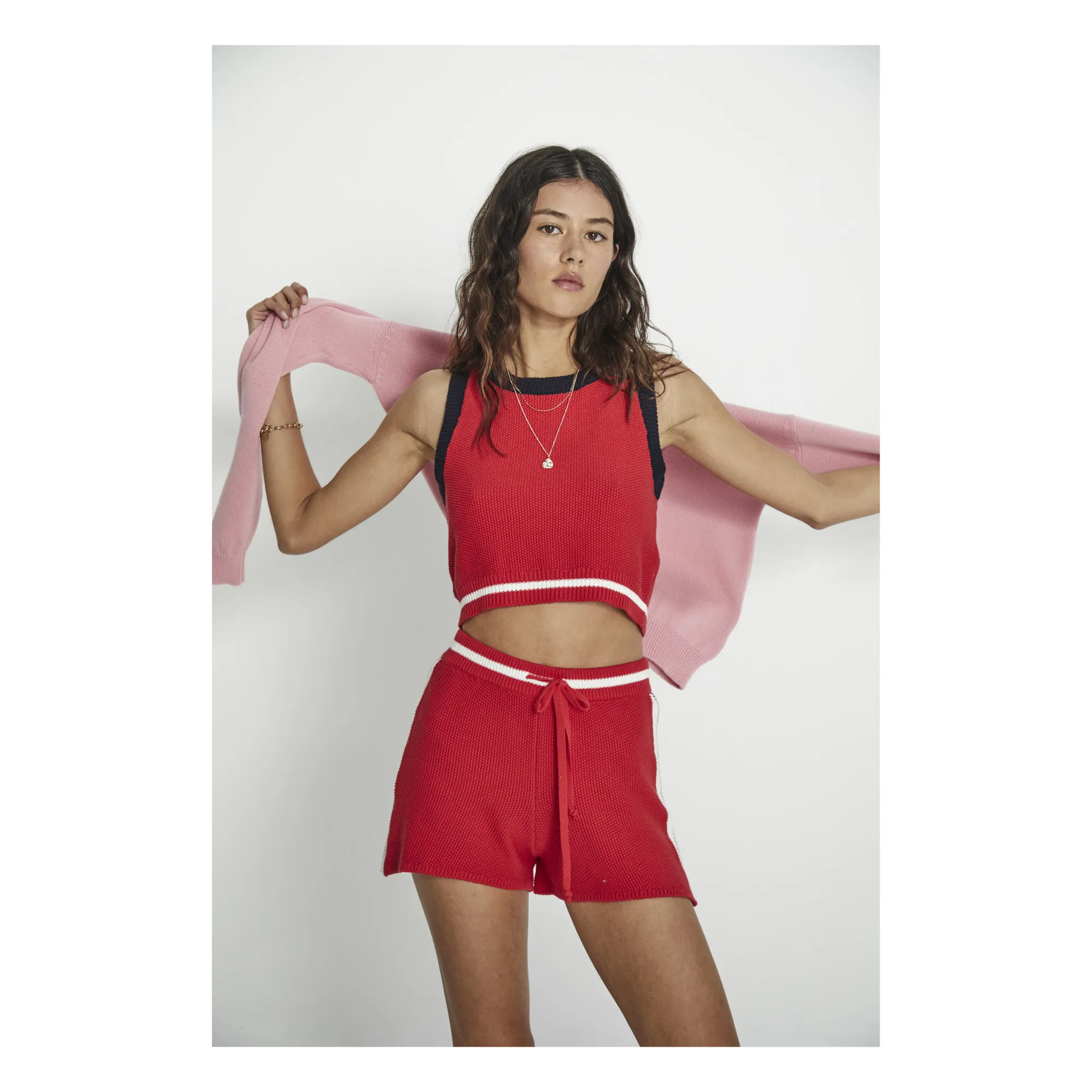 The Upside Monaco Aurora Shorts Red Smallable