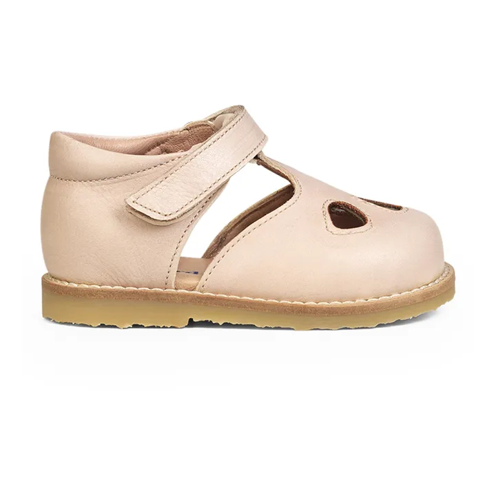Petit Nord - Scratch T-bar sandals - Cream | Smallable