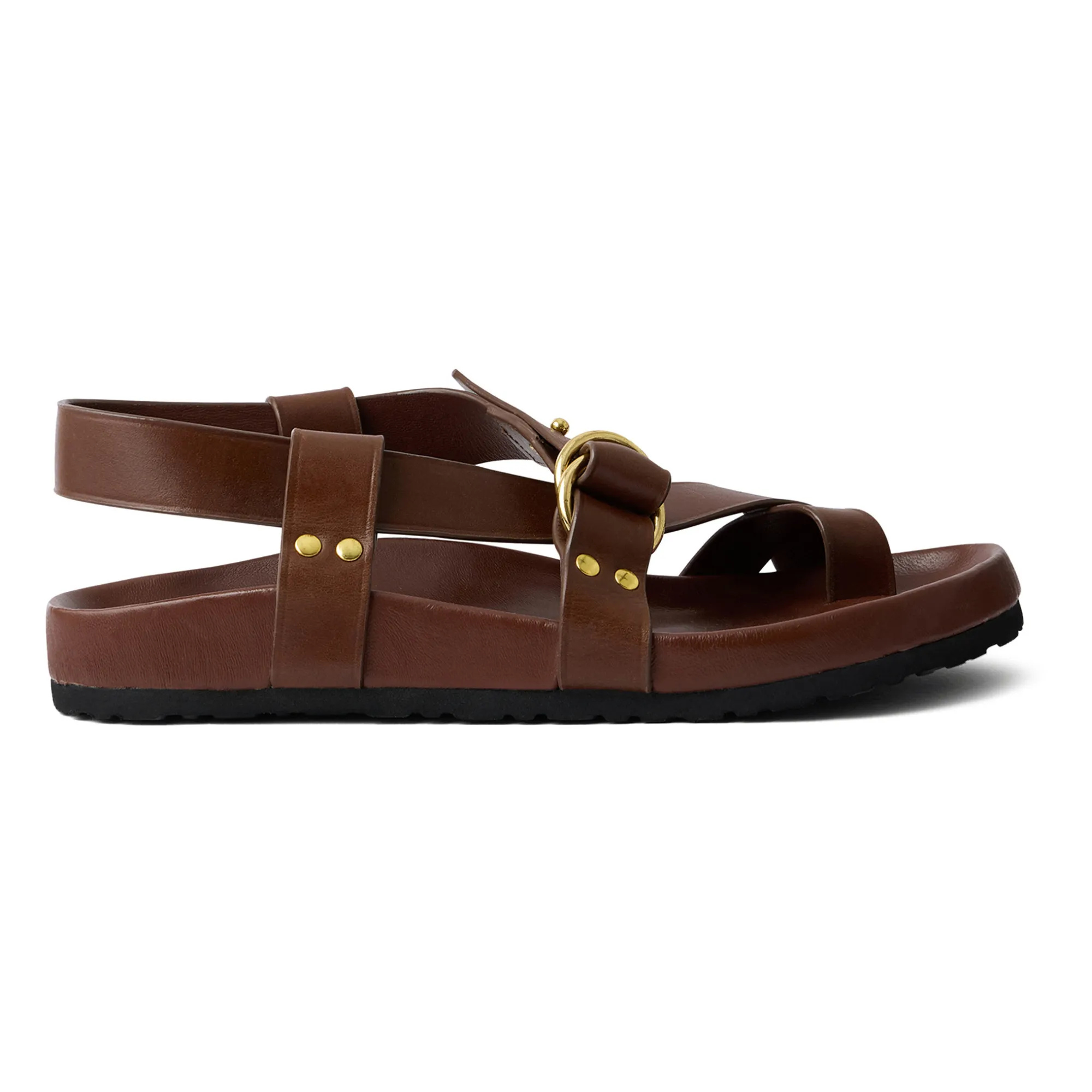 Soeur - Alpha Leather Sandals - Hazel | Smallable