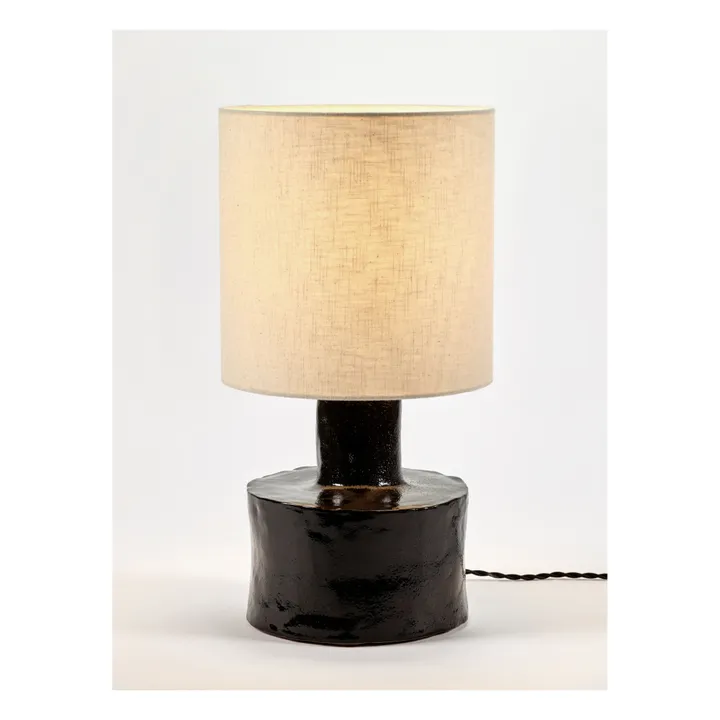Serax - Catherine Ceramic Table Lamp - Black | Smallable