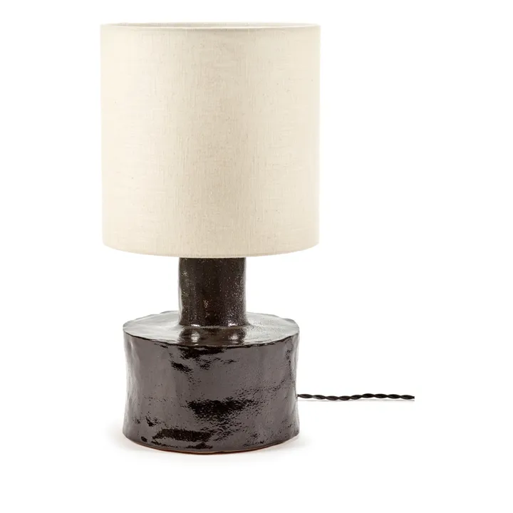 Serax - Catherine Ceramic Table Lamp - Black | Smallable