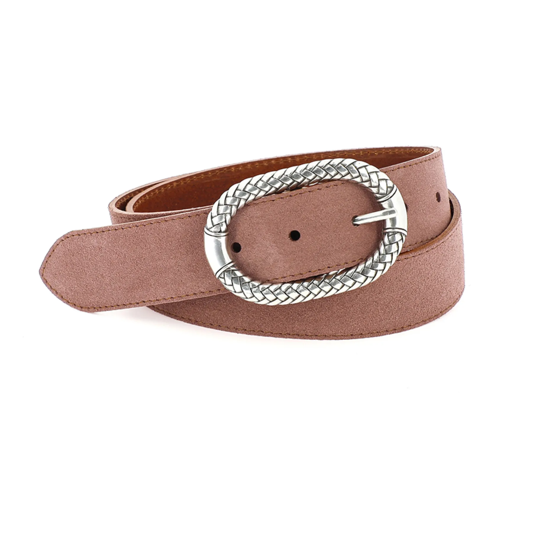 herbert frère soeur - La Mahara Velours belt - Dusty Pink | Smallable