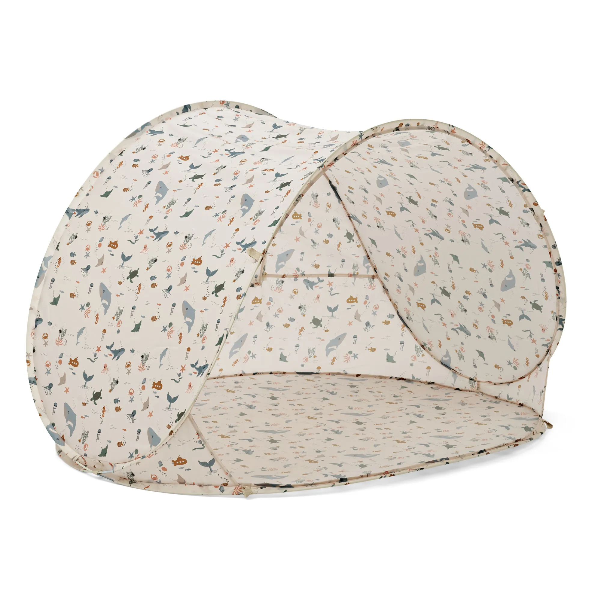 Liewood - Tente de plage pop up Cassie - Sea creature/Sandy | Smallable