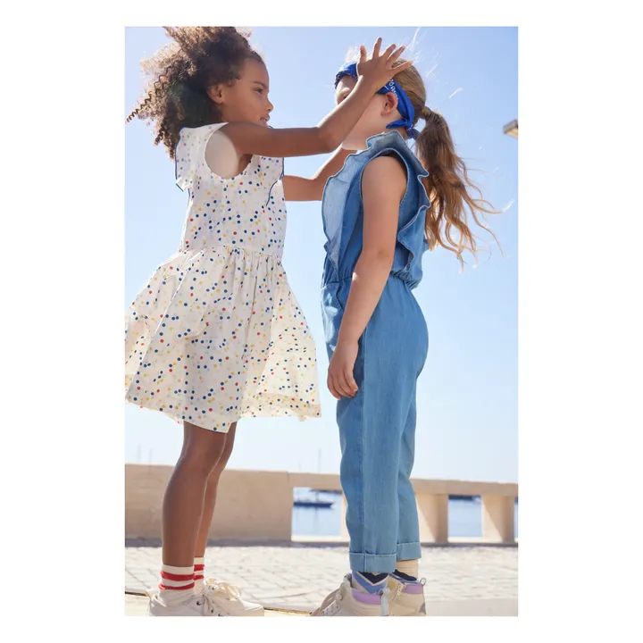 Petit Bateau - Maxa Denim jumpsuit - Denim blue | Smallable