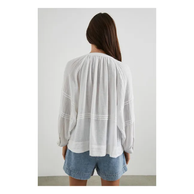 Alma Deia - Blouse Brodée - Blanc cassé | Smallable