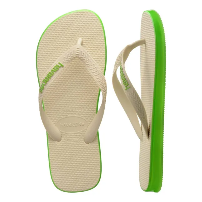 Havaianas - Brasil Logo flip-flops - Olive green | Smallable