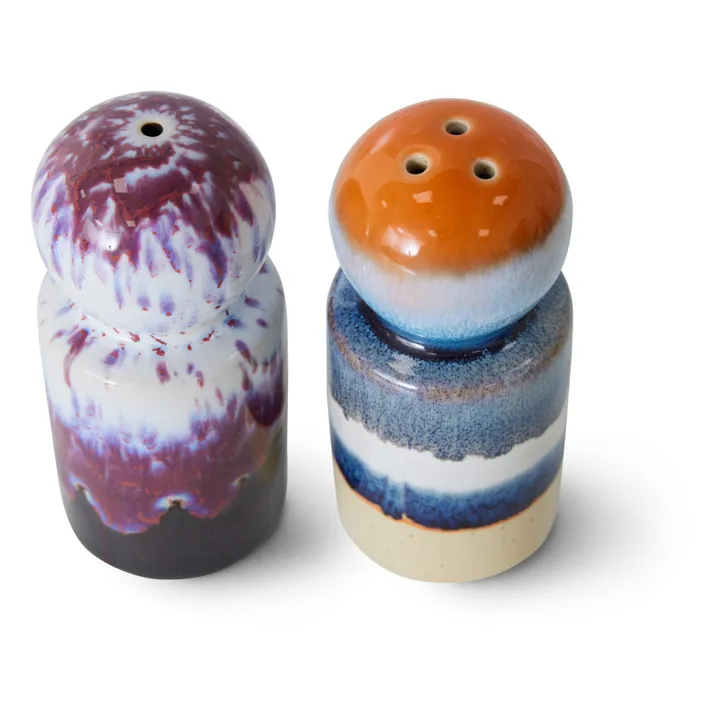 HKliving - Stoneware salt and pepper set | Smallable