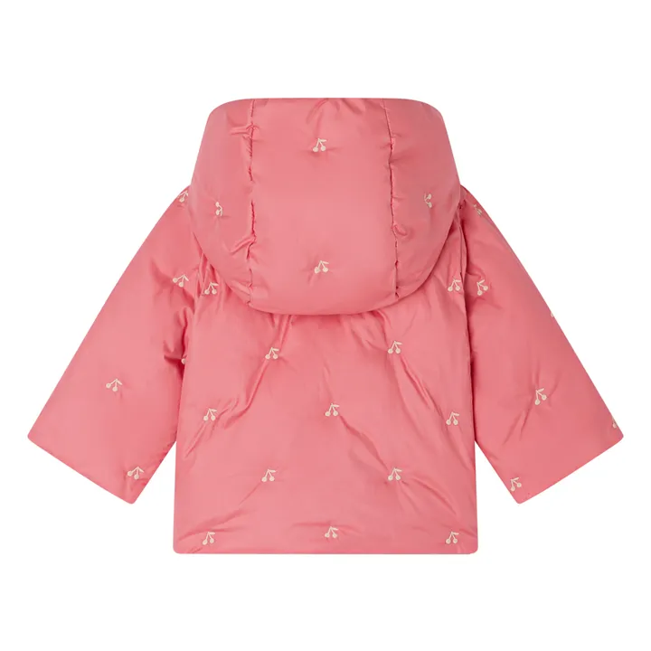 Bonpoint - Cerises Bonno Quilted Jacket - Pink | Smallable