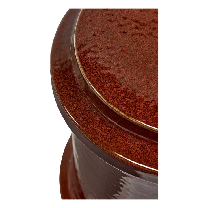 Serax - Pawn stoneware side table, Marie Michielssen - Red | Smallable