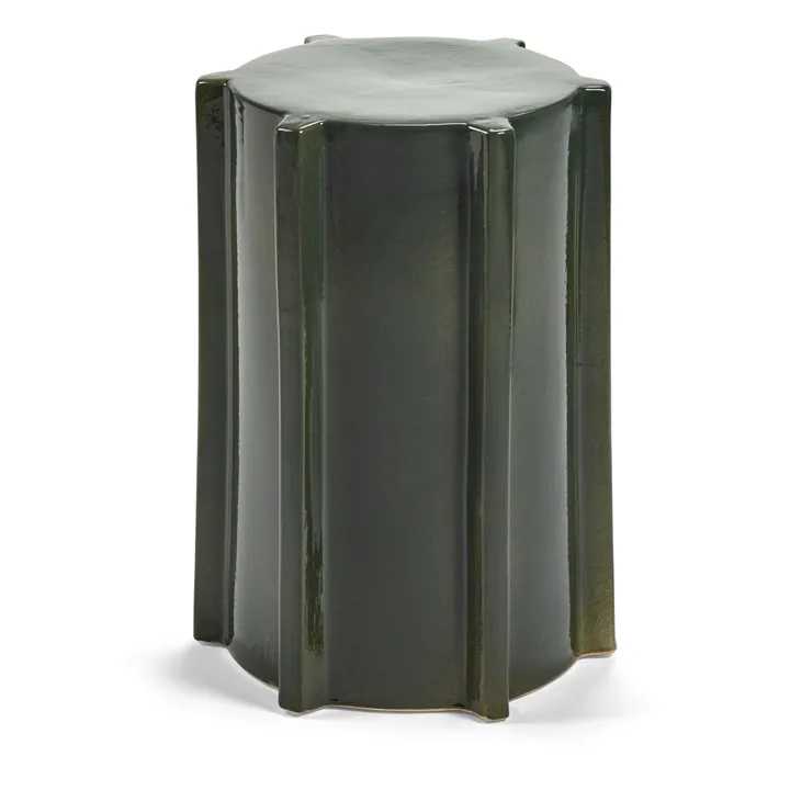 Serax - Pawn stoneware side table, Marie Michielssen - Green | Smallable
