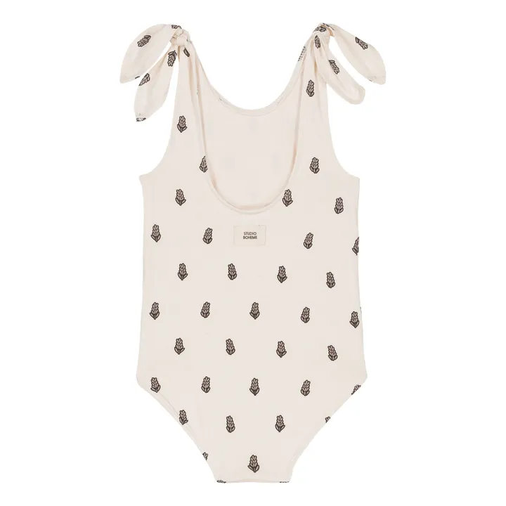 Studio Bohème - Roberta Lavender 1-Piece Swimsuit - Ecru | Smallable