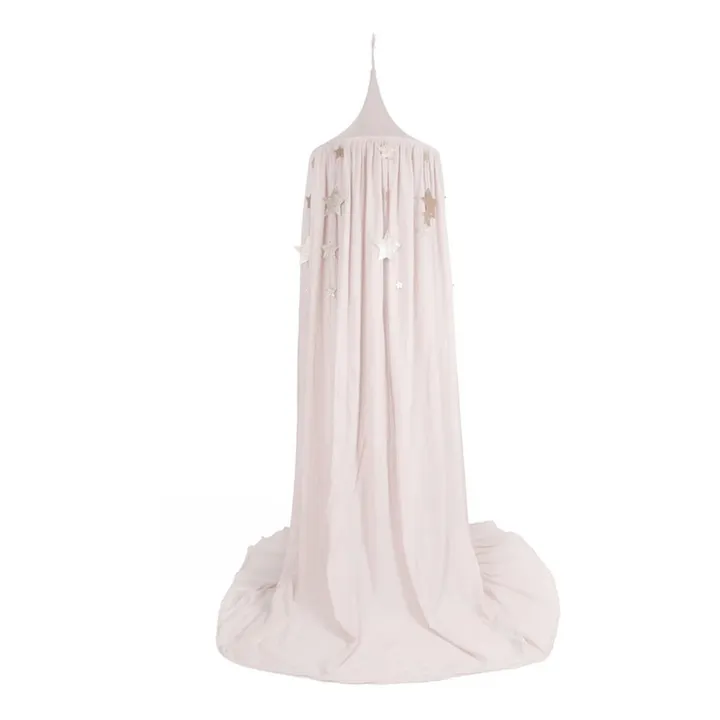 Numero 74 - Smallable Sequined Star Canopy - Powder S018 | Smallable