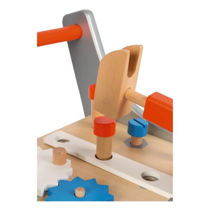 Janod - Brico Kids Wooden Magnetic Chariot with 25 Acessories | Smallable