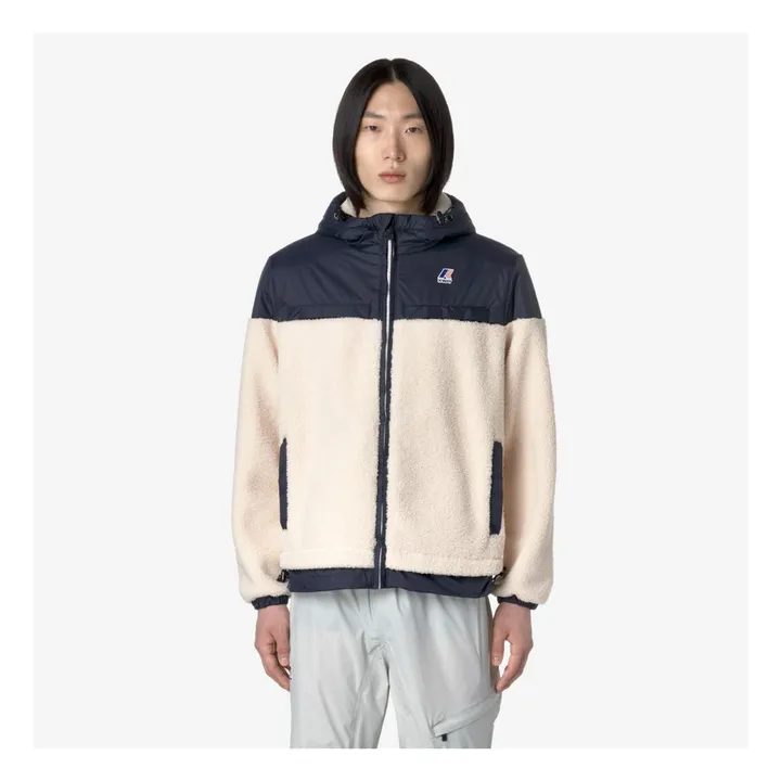 K-way - Fleece Jacket Le Vrai Jildaz Orsetto 3.0 - Navy blue | Smallable
