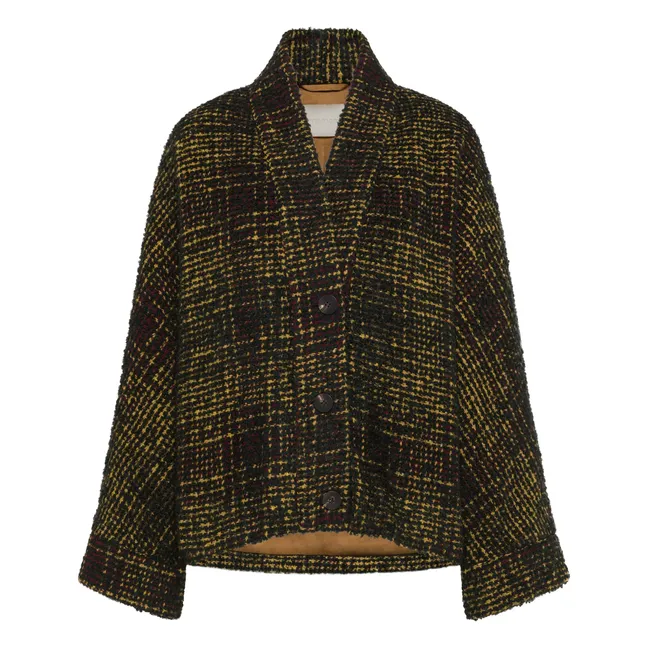 Soeur - Virgin Wool Wadden Coat - Green | Smallable