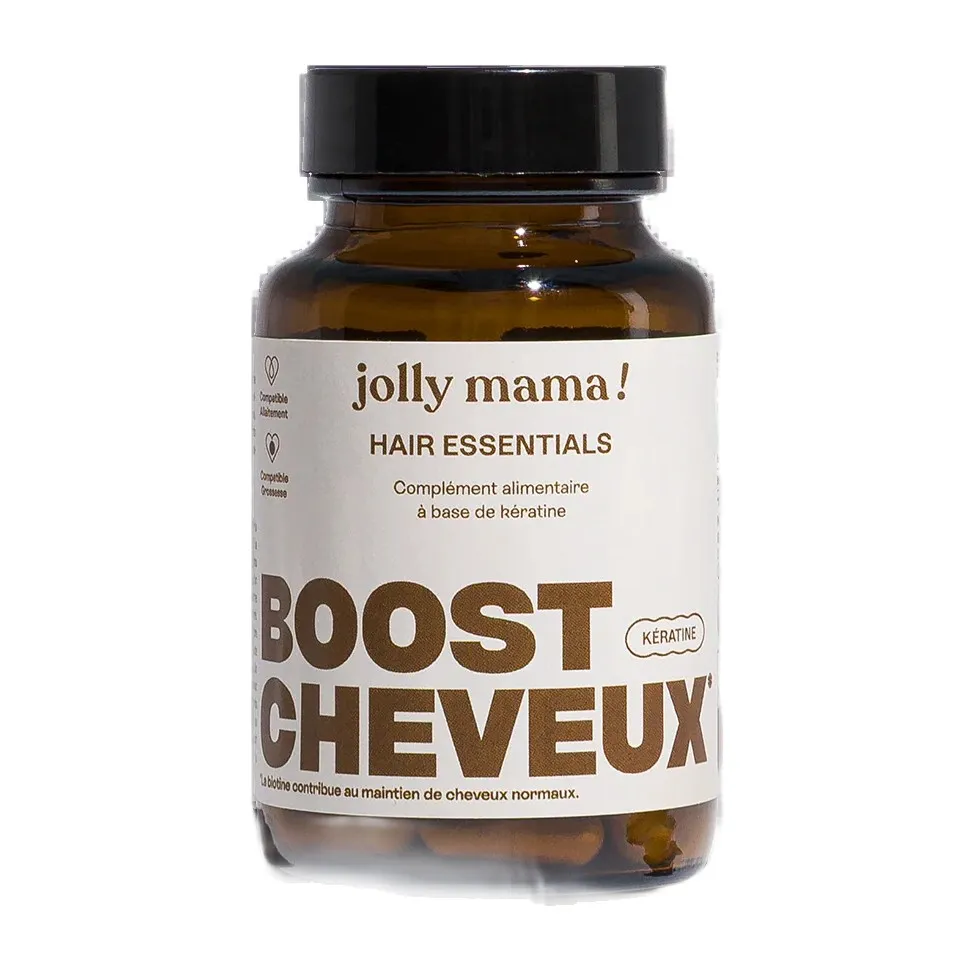 Jolly Mama - Hair Essentials hair boost supplement - 60 capsules ...