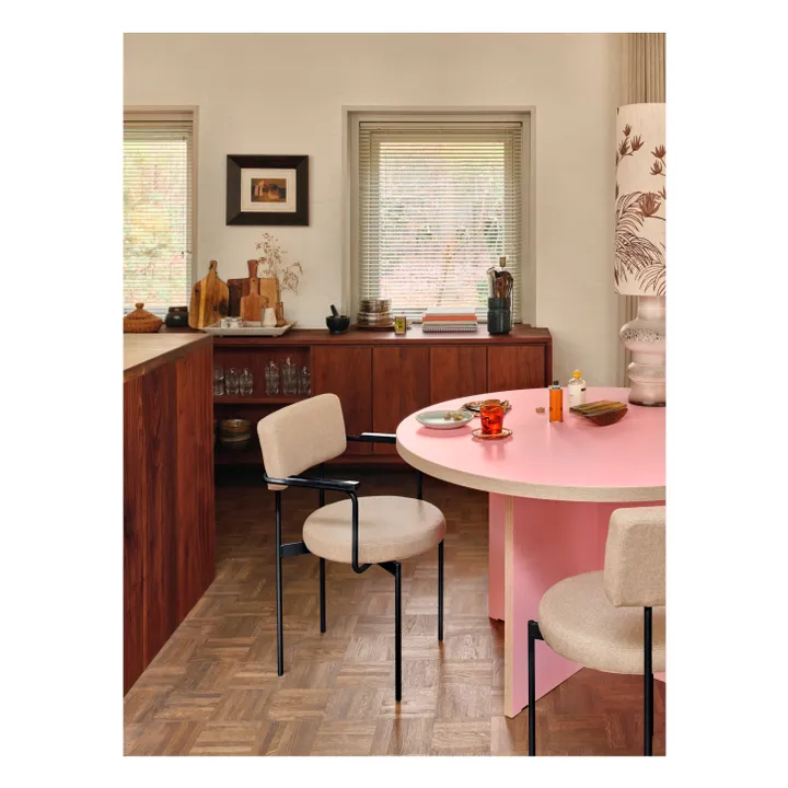 HKliving - Round dining table - Pink | Smallable