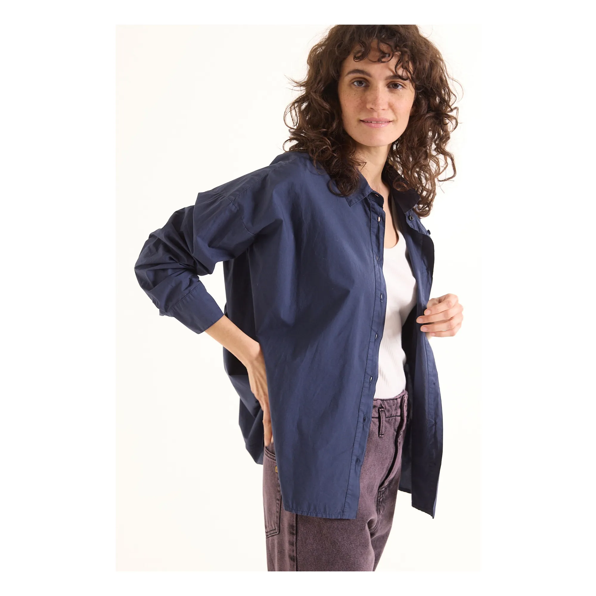 Sacrécoeur - Caroline shirt - Navy blue | Smallable