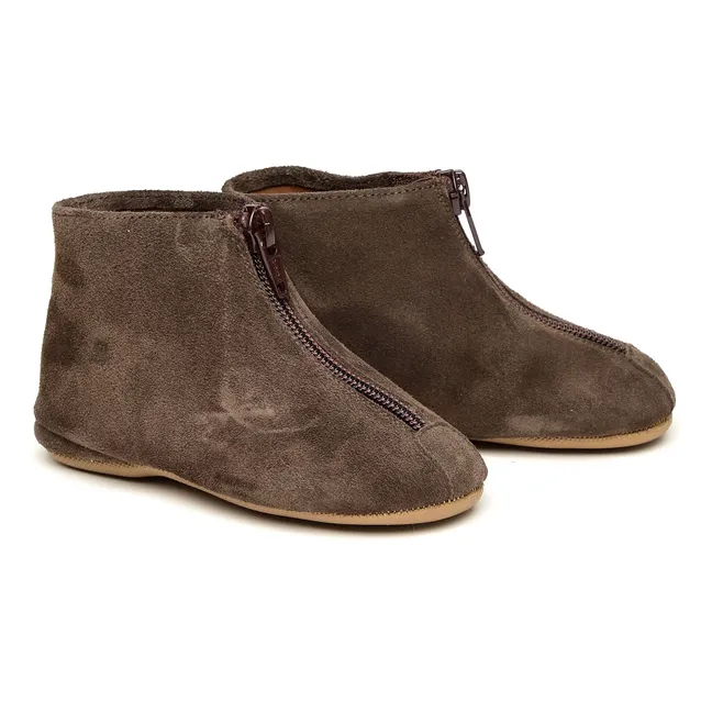 Petit Nord - Sporty Zip Chelsea Boots - Cognac | Smallable