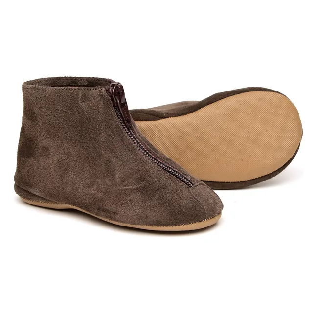 Petit Nord - Sporty Zip Chelsea Boots - Cognac | Smallable
