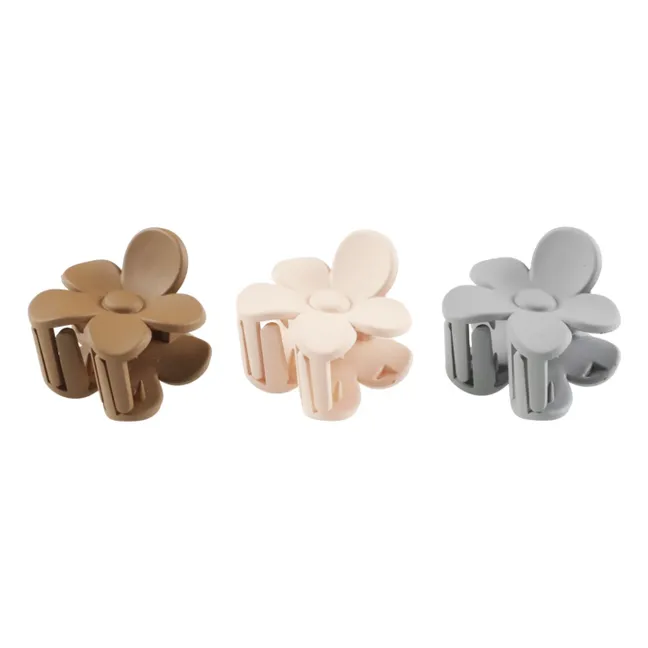 Mimi & Lula - Set of 4 Flower clips - Navy blue | Smallable
