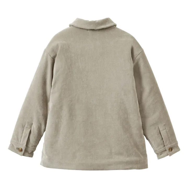 Caramel - Clownfish Velvet Jacket - Oatmeal | Smallable