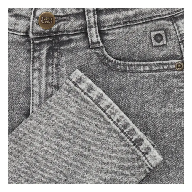 Mipounet - Jeans Stars - Ecru | Smallable