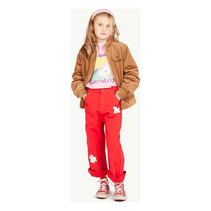 The Animals Observatory - Condor pants - Red | Smallable