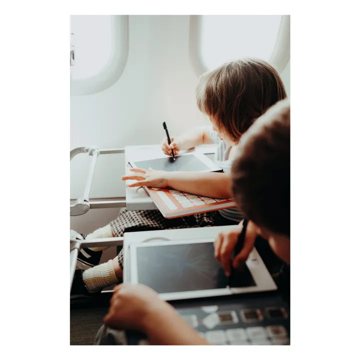 Kidywolf - Kidydraw Mini drawing board - Terracotta | Smallable