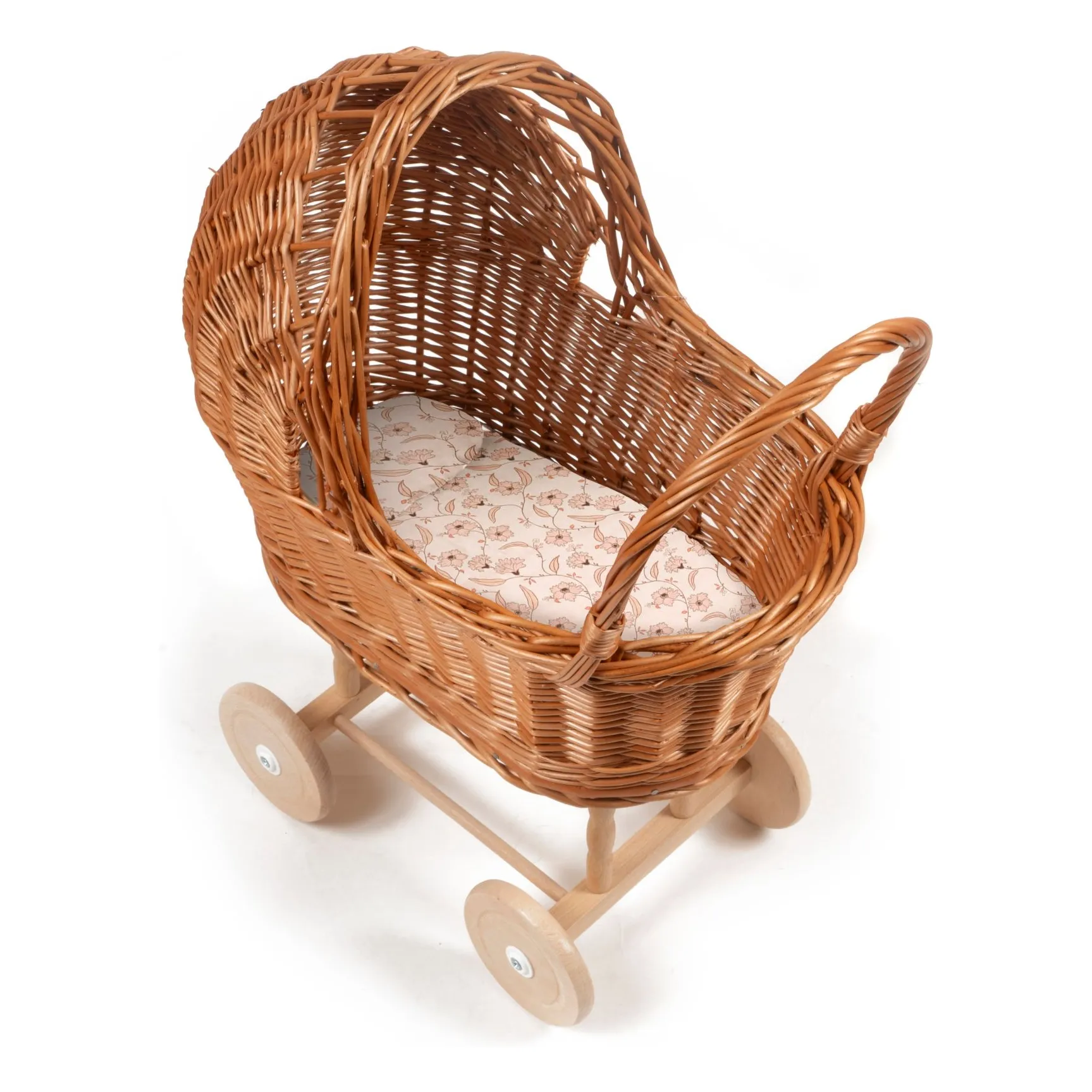 Minikane - Wood and wicker baby carriage Elliot Janelle | Smallable