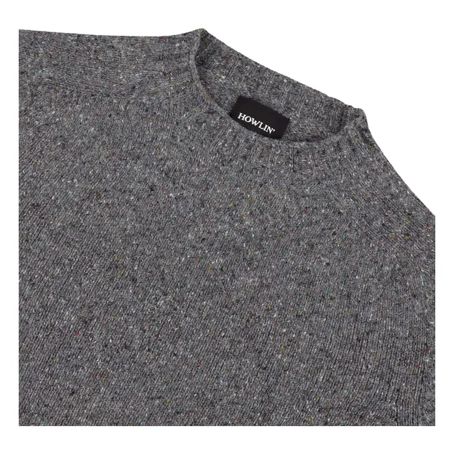 Edmmond Studios - Paris Wool Sweater - Marled khaki | Smallable