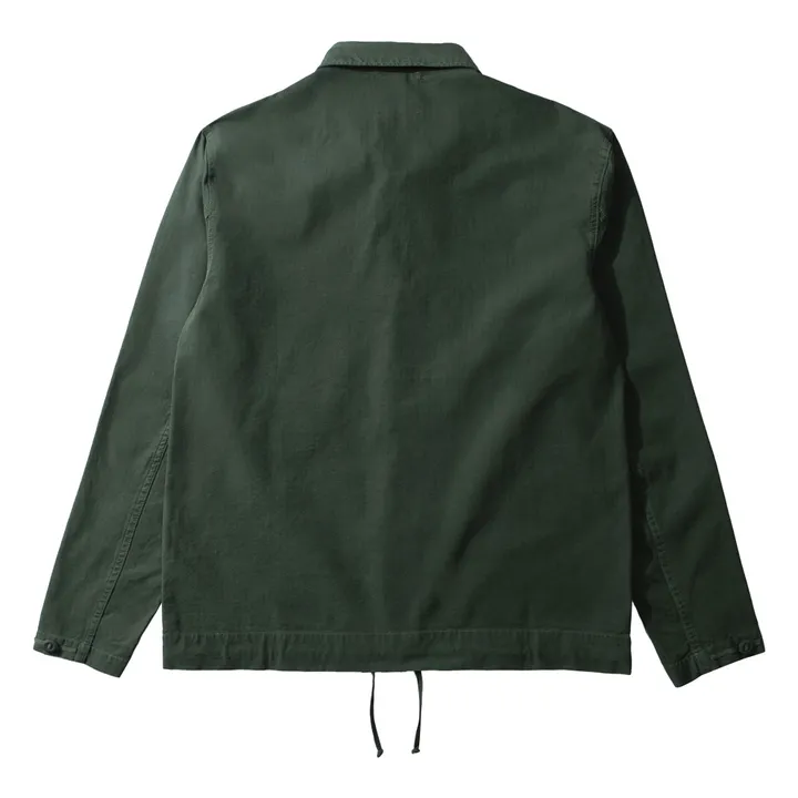 Edmmond Studios - Lab Organic Cotton Jacket - Dark green | Smallable