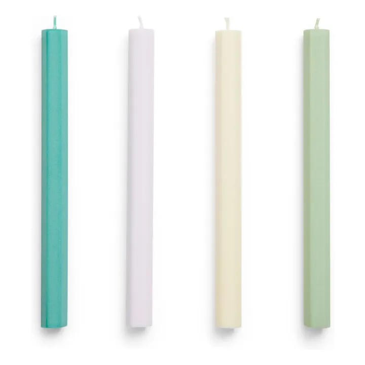 Hay - Hexagon Pastel candles - Set of 4 - Pastel | Smallable
