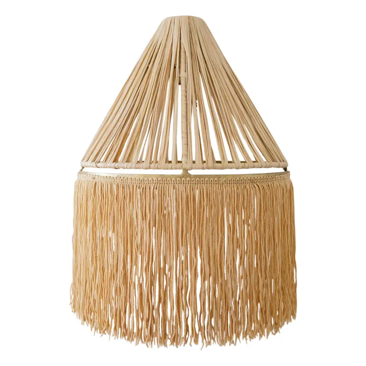 Honoré - Raffia wall lamp - Gold | Smallable